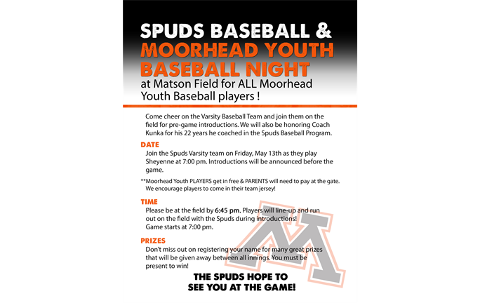 Moorhead Youth Baseball > Home